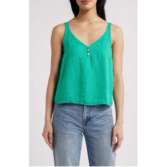 Bella Dahl | Tops | New Bella Dahl Button Front Camisole In Tropical ...